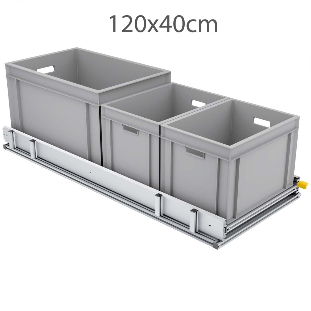 Heckauszug für Wohnmobil 120cm, Belastung 220kg, XXL